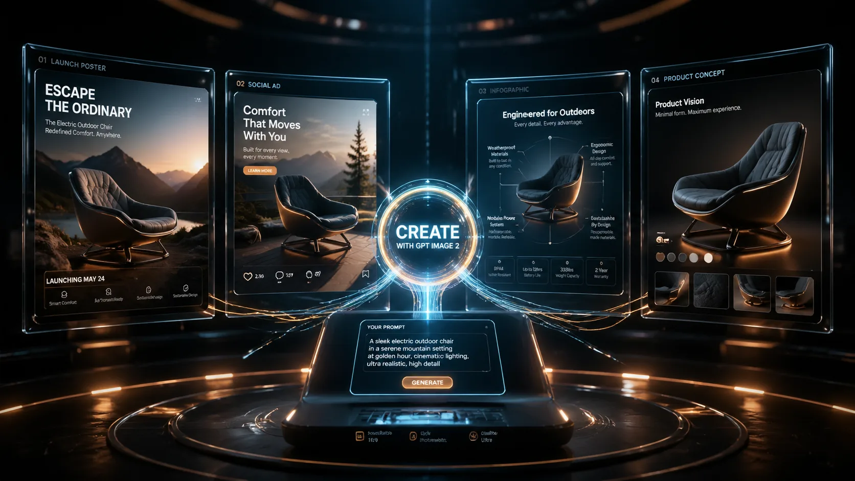 GPT Image 2 Model Generator for Posters, Ads, and Infographics